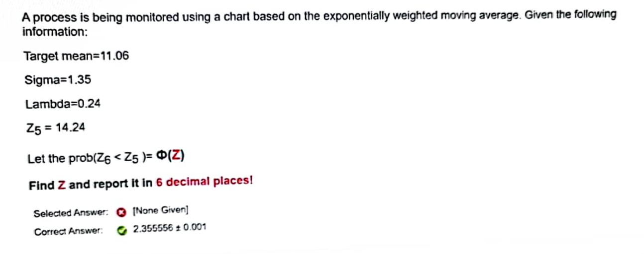 Solved A process is being monitored using a chart based on | Chegg.com