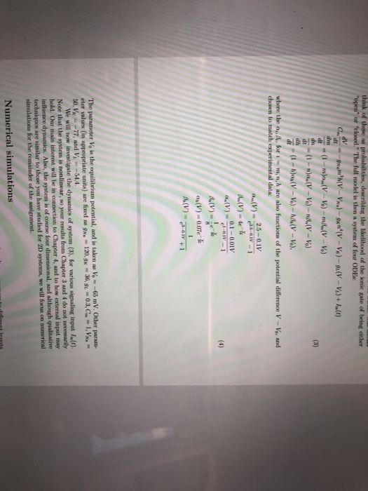 Matlab Assignment #7 The assignment is adapted from | Chegg.com
