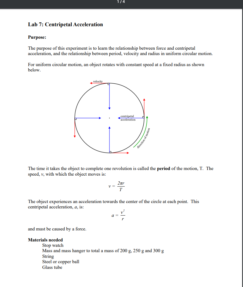 Solved A ball is swinging in a circle with constant speed | Chegg.com