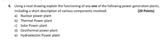 Solved Using a neat drawing explain the functioning of any | Chegg.com