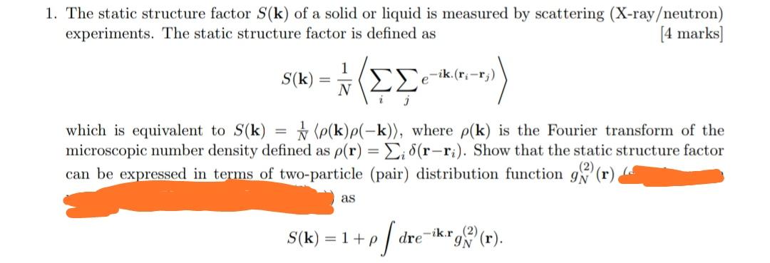 Solved This is advanced statistical mechanics . Solve only | Chegg.com