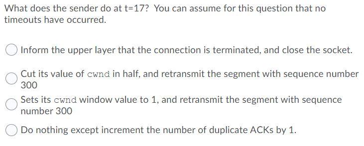 Solved 3.08-1 TCP sequence and ACK numbers (a). Consider the | Chegg.com