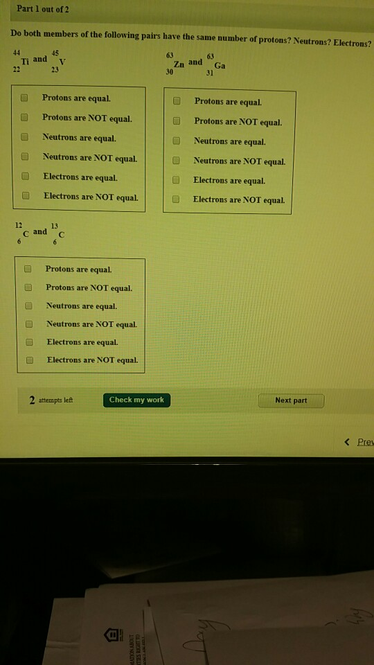 Solved Part 1 out of 2 Do both members of the following | Chegg.com