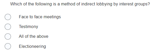 The principle arguing that political parties are more | Chegg.com