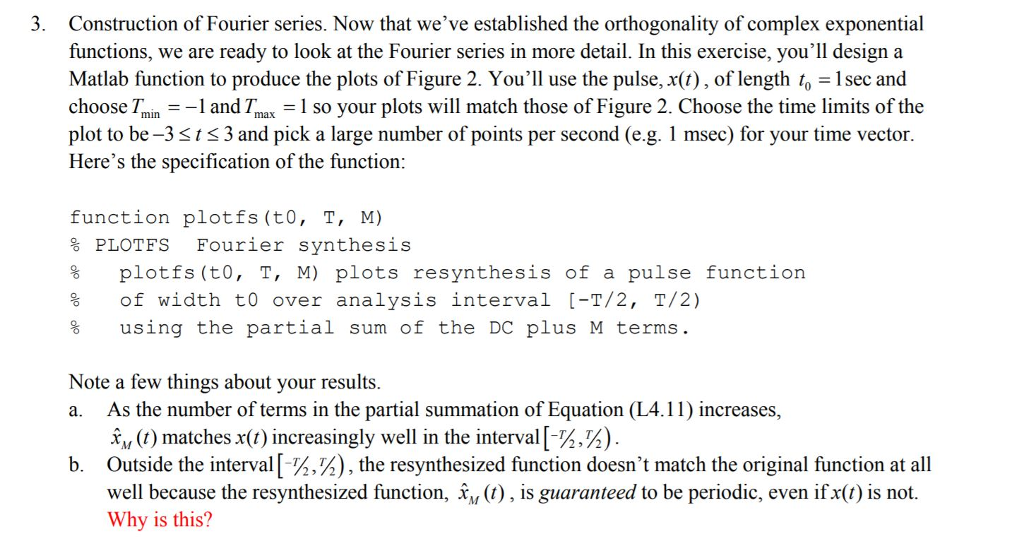 Visualization of the complex exponential basis | Chegg.com
