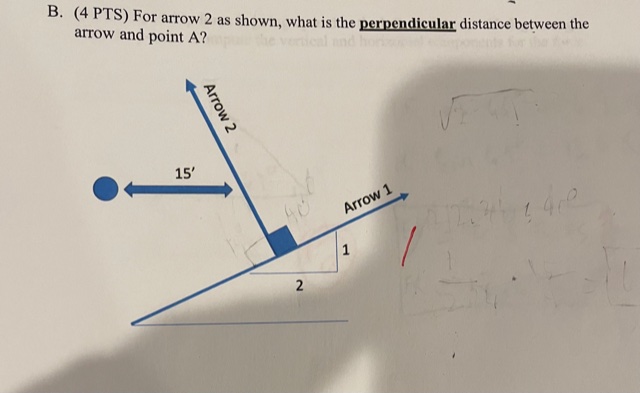Solved B. (4 PTS) For arrow 2 as shown, what is the | Chegg.com