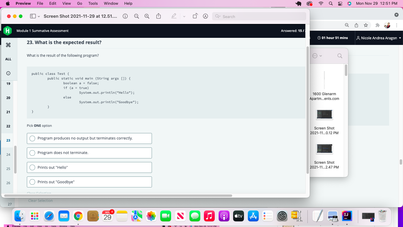 Solved Preview File Edit View Go Tools Window Help Q Mon Nov | Chegg.com