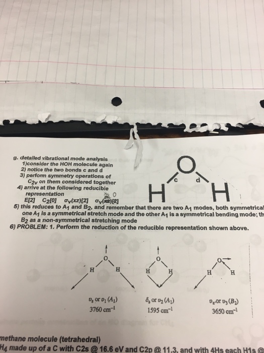 Solved Perform The Reduction Of The Reducible Representation
