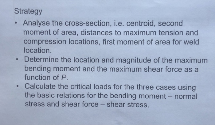 Solved B) Design of Built-up Member A light weight aluminium | Chegg.com