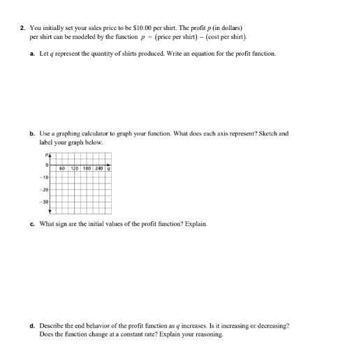 Solved The Price Is Right Rational functions can model key | Chegg.com