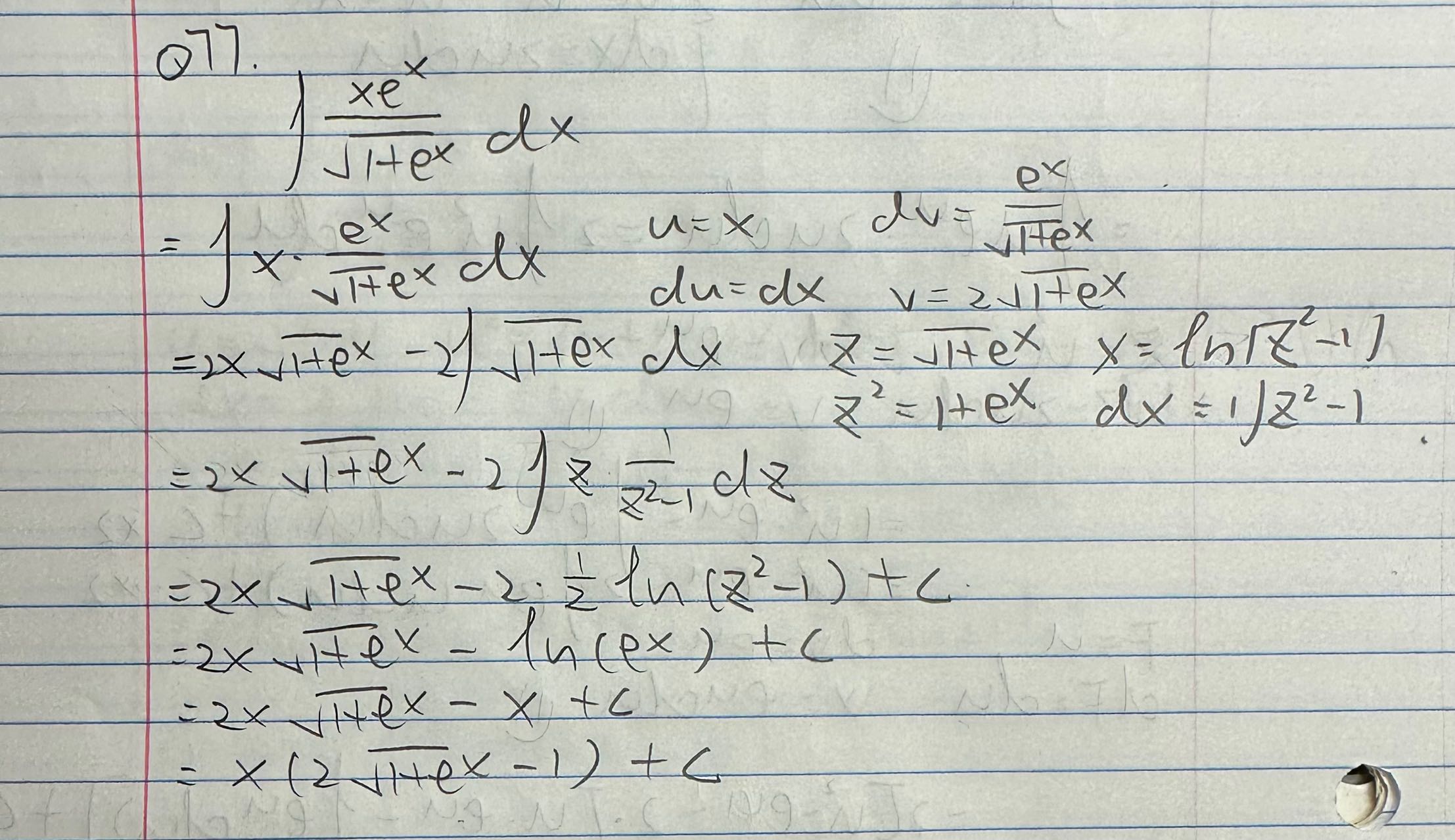 Solved Do you know if my solution is correct? Why is the | Chegg.com
