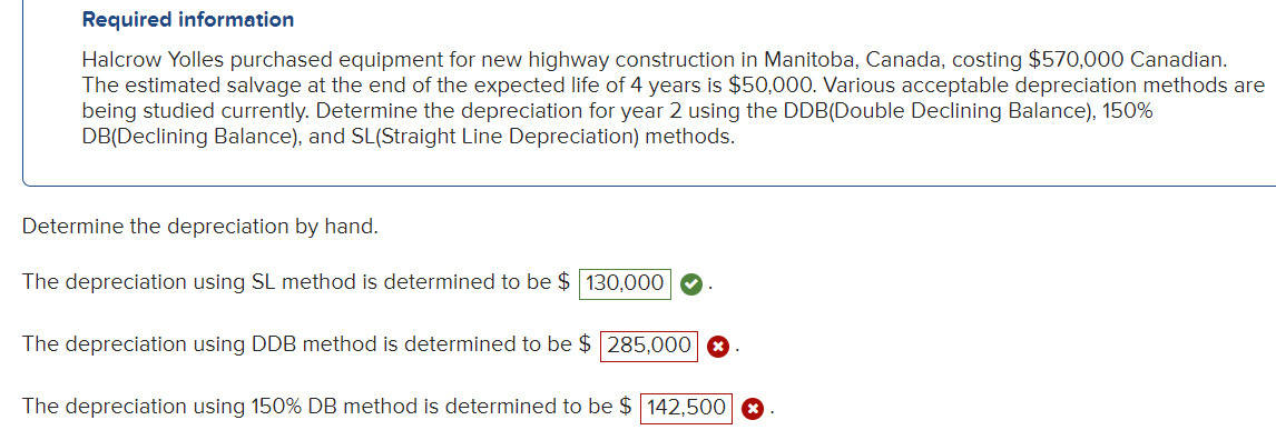Solved Required information Halcrow Yolles purchased | Chegg.com