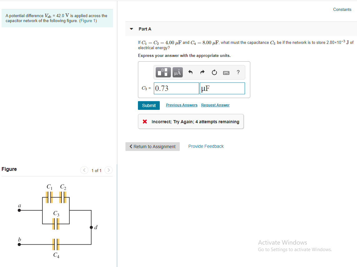 Solved A potential difference Vab = 42.0 V is applied across | Chegg.com