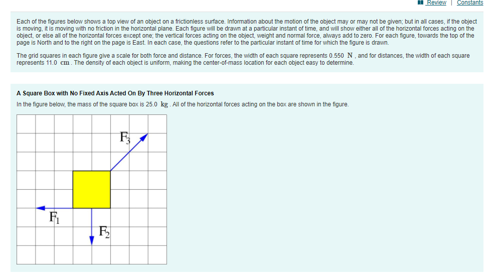 Solved Review Constants Each of the figures below shows a | Chegg.com