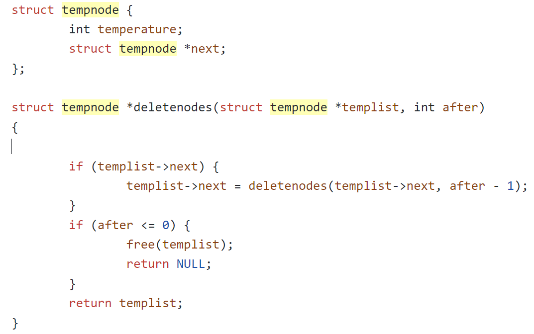 Solved Trying to avoid using recursion for this function. | Chegg.com