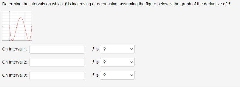 Solved Determine the intervals on which f is increasing or | Chegg.com