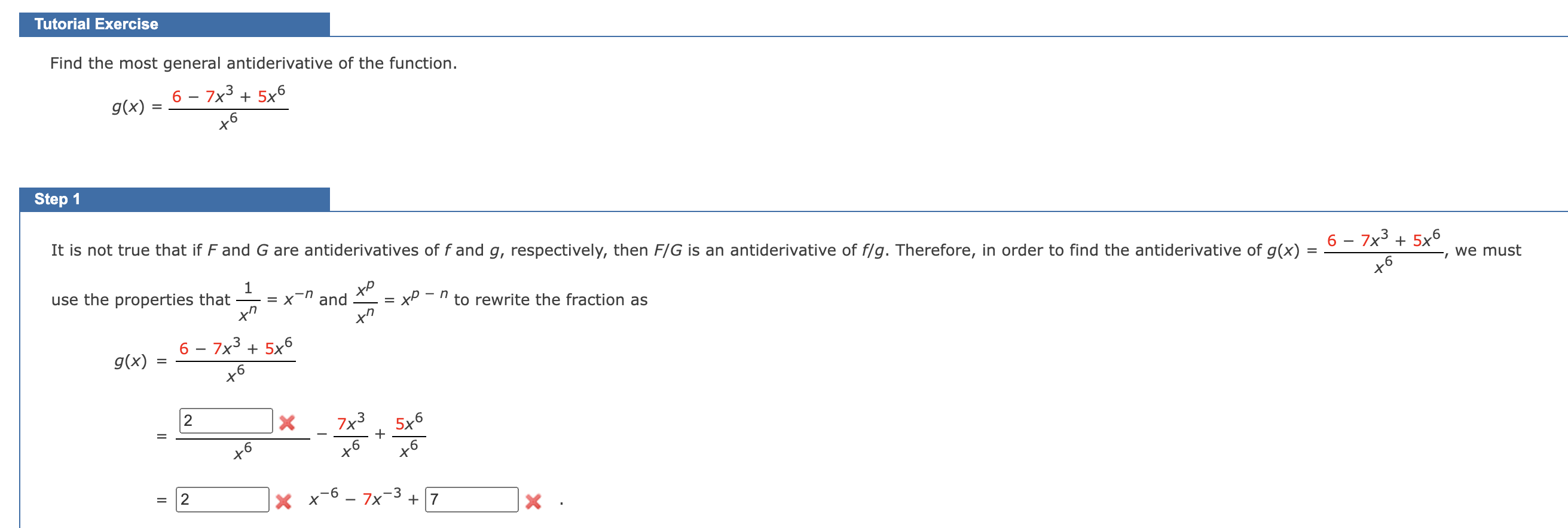 Solved Find The Most General Antiderivative Of The Function