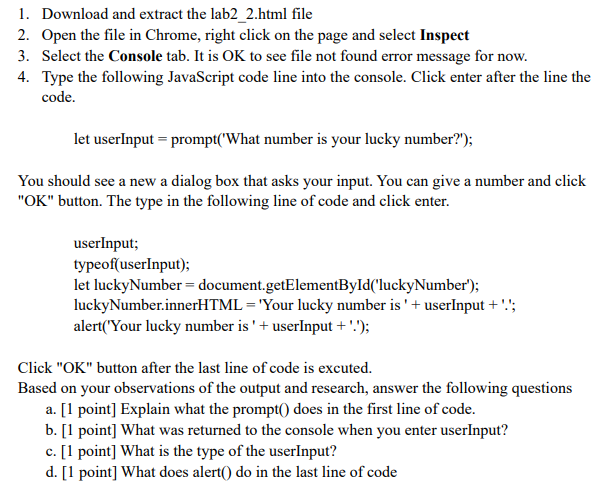 Solved lab2.html | Chegg.com