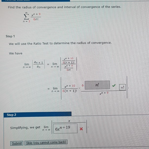 Solved Find the radius of convergence and interval of | Chegg.com