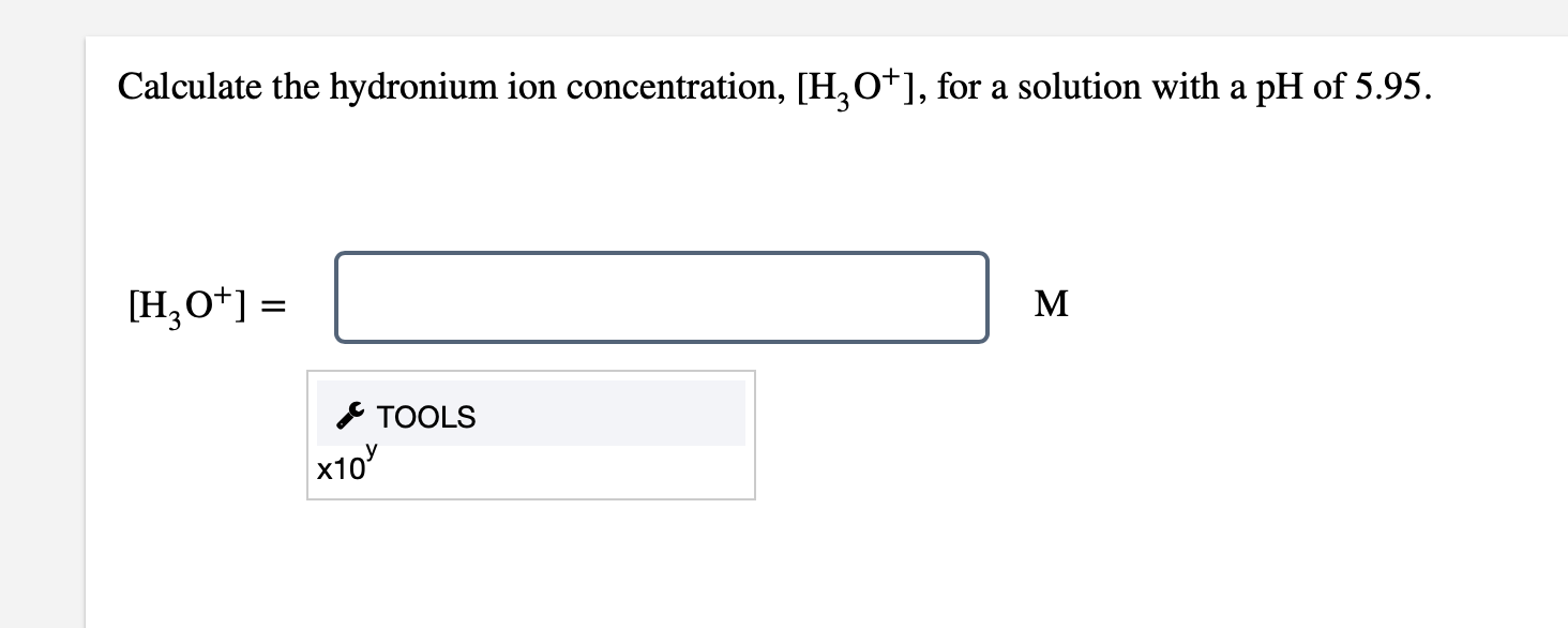 Solved Calculate the hydroxide ion concentration, [OH-], for | Chegg.com