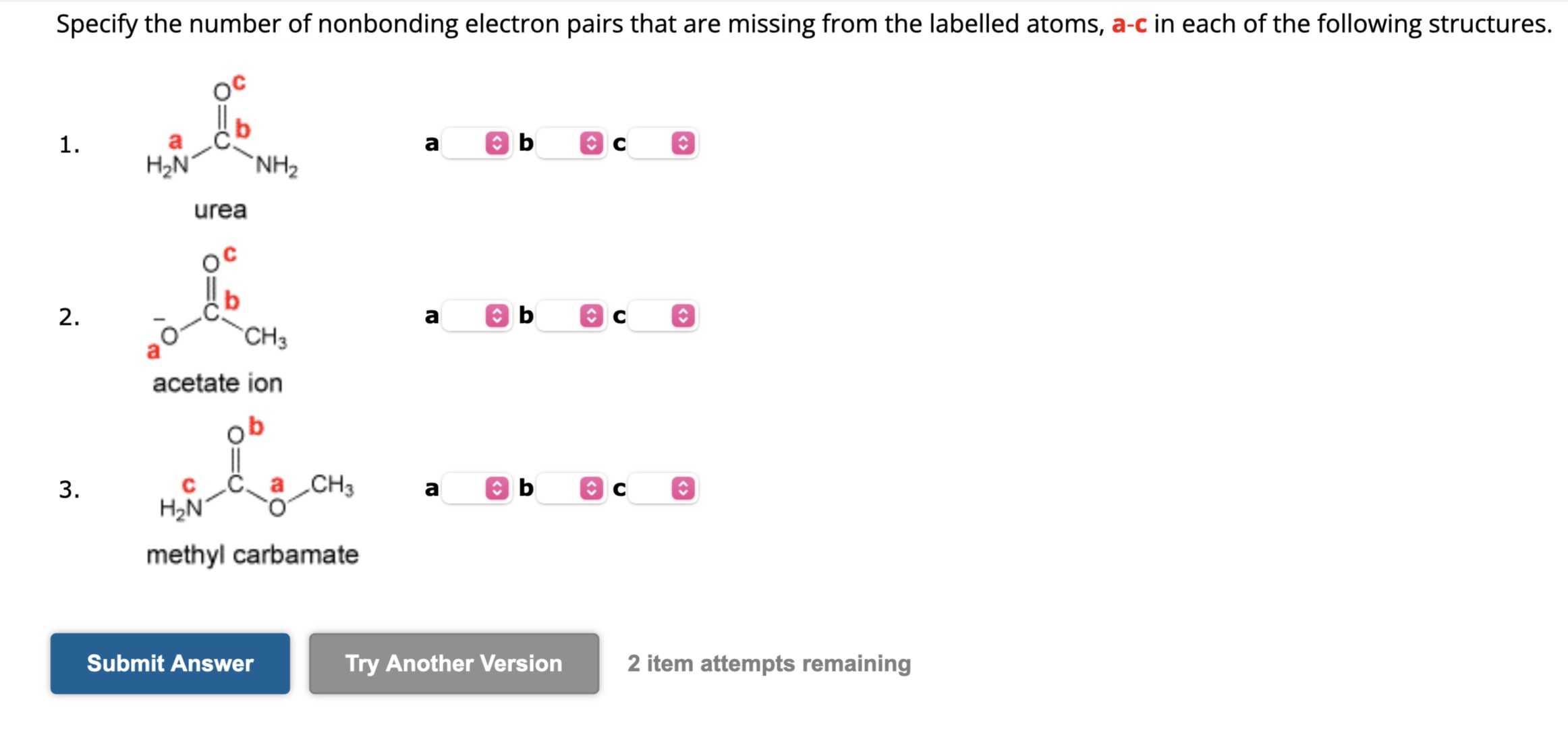 Solved Specify the number of nonbonding electron pairs that | Chegg.com