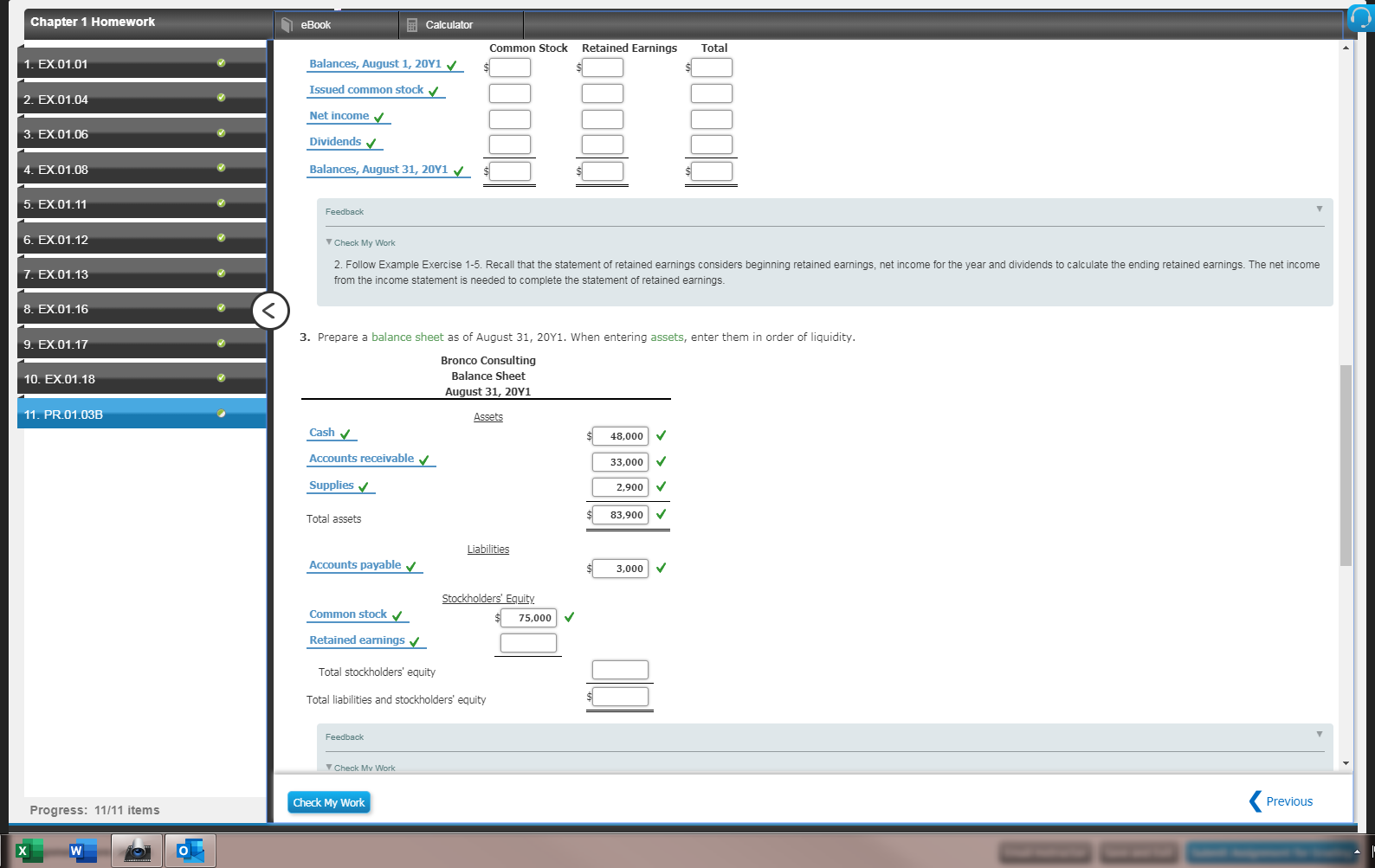 Solved Chapter 1 Homework eBook Calculator Common Stock | Chegg.com Solved Chapter 1 Homework eBook Calculator Common Stock | Chegg.com