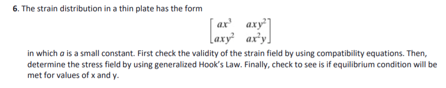 Solved Solid Mechanics: I believe these may be the | Chegg.com