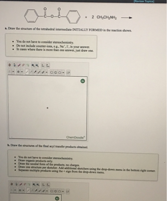 Solved Review Topics] Refere Draw the structure of the major | Chegg.com