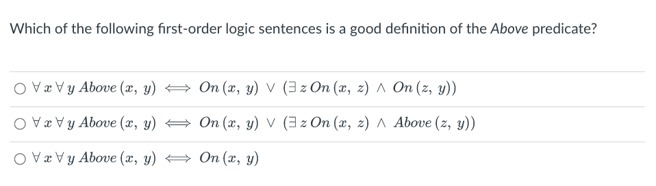 Solved Consider the following set of constants, functions, | Chegg.com