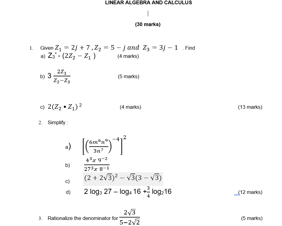 Solved Calculation each step by step. State also formula | Chegg.com