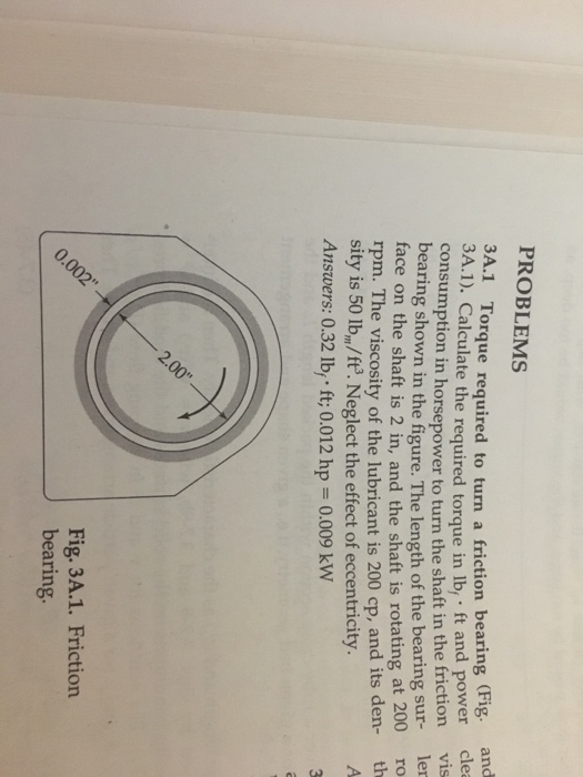 Solved PROBLEMS 3A.1 T 3A.1). Calculate the required torque | Chegg.com