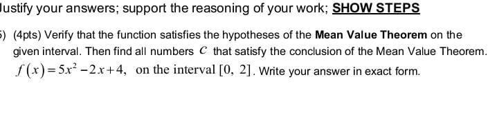 Solved Justify your answers, support the reasoning of your | Chegg.com