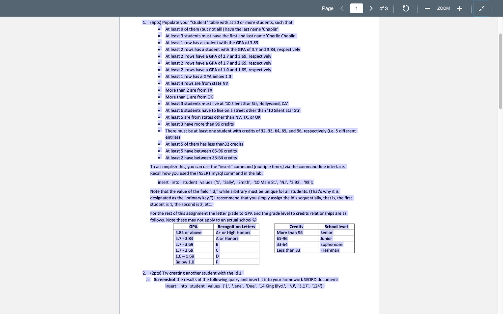 Solved 5. Next, write and run (issue) SQL queries that do | Chegg.com