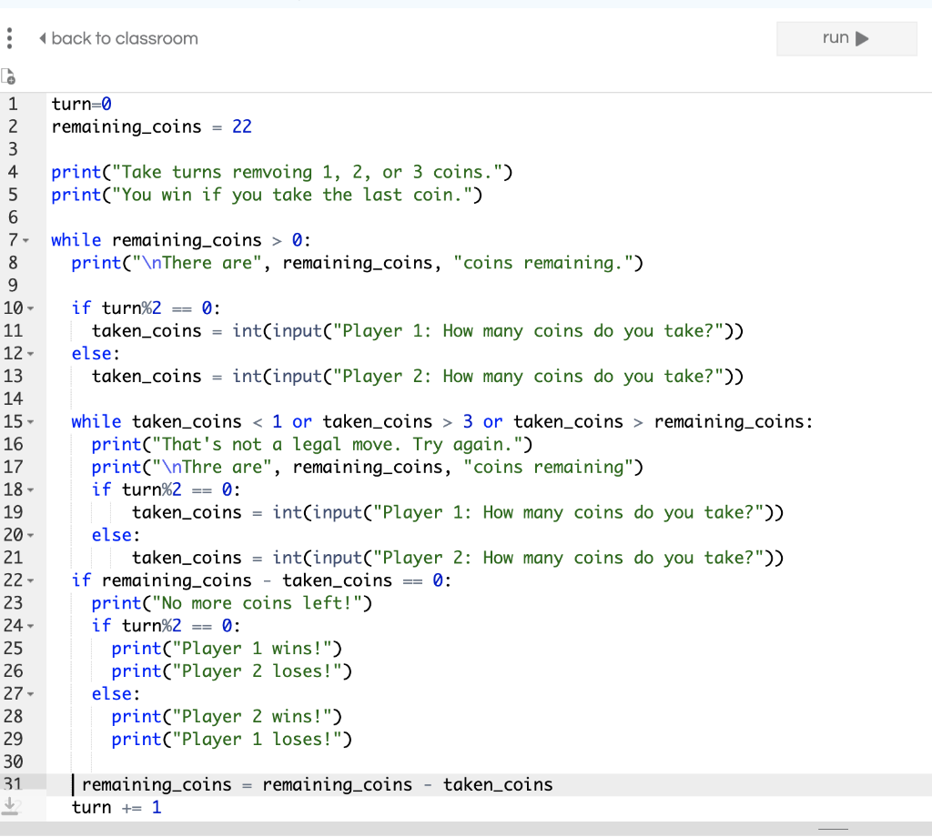 Task 1: finish the program (by following slides in | Chegg.com