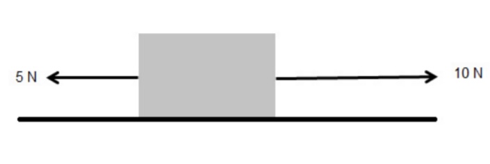 Solved A 10 kg mass on a frictionless surface is acted on by | Chegg.com