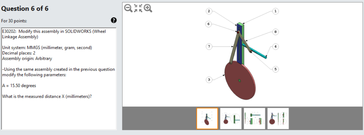 E30202: Modify this assembly in SOLIDWORKS (Wheel | Chegg.com