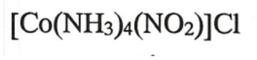 Solved [CO(NH3)4(NO2)]C1 [Fe(NH2CH2CH2NH2)]]> | Chegg.com