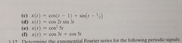 Solved (iii) Plot the truncated complex exponential series | Chegg.com
