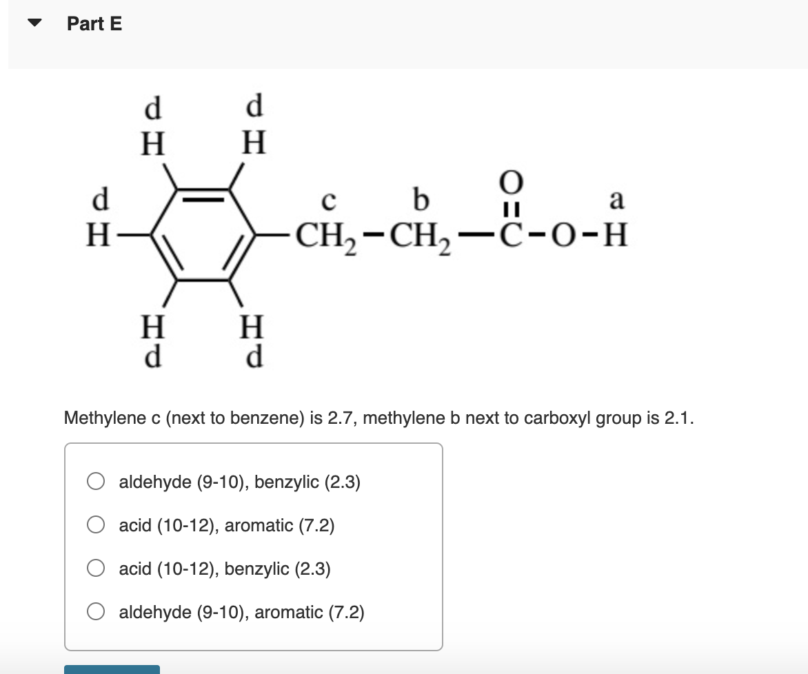 Solved Part C H H CH20- -OCH Η Η Methoxy (-OCH3) groups = | Chegg.com