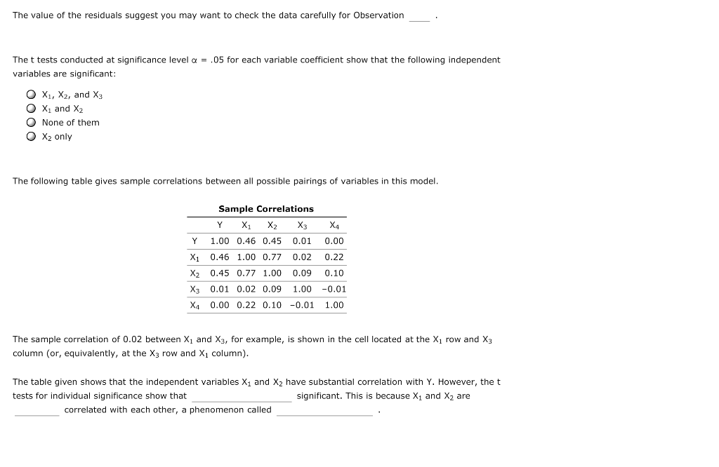 Solved 3. The multiple regression equation Aa Aa Using data | Chegg.com