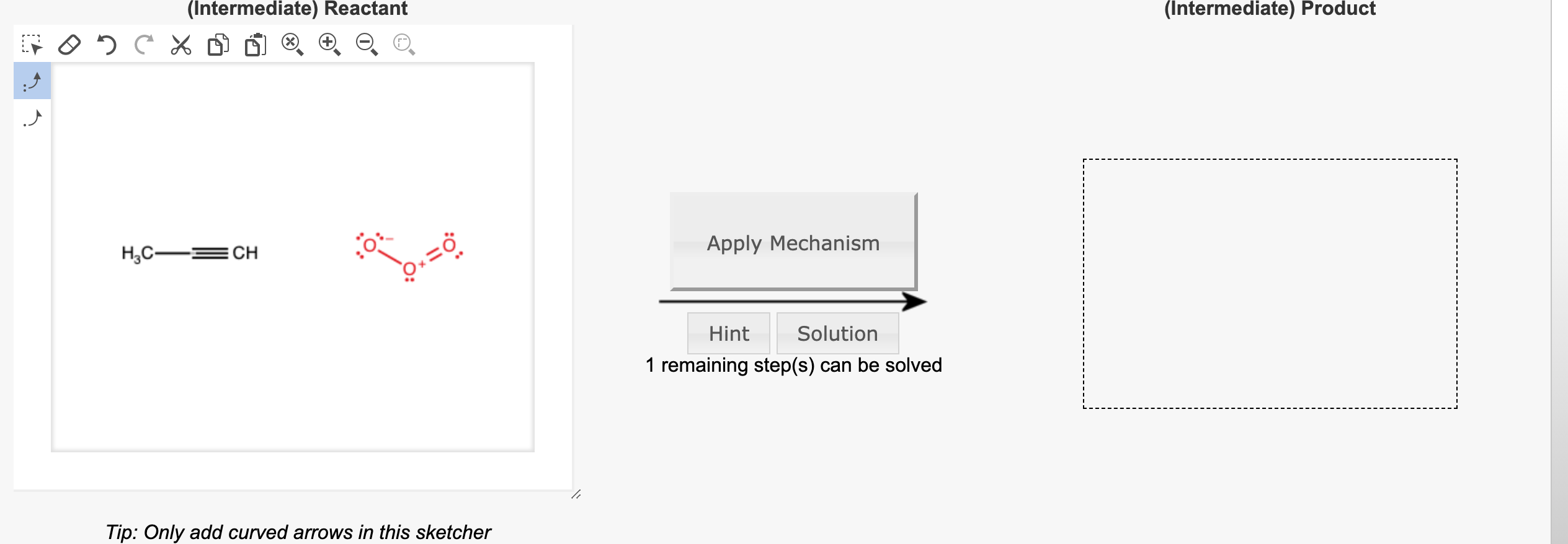 Solved (Intermediate) Product (Intermediate) Reactant nogĆ Z | Chegg.com