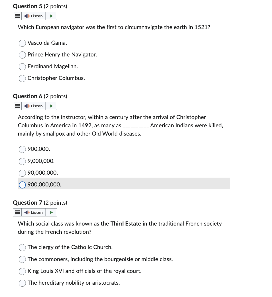 Which European navigator was the first to | Chegg.com