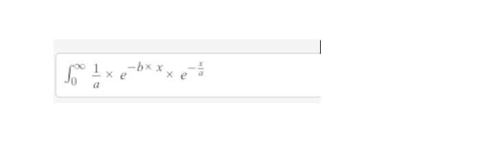 Solved So 1 x e-bxxx et | Chegg.com