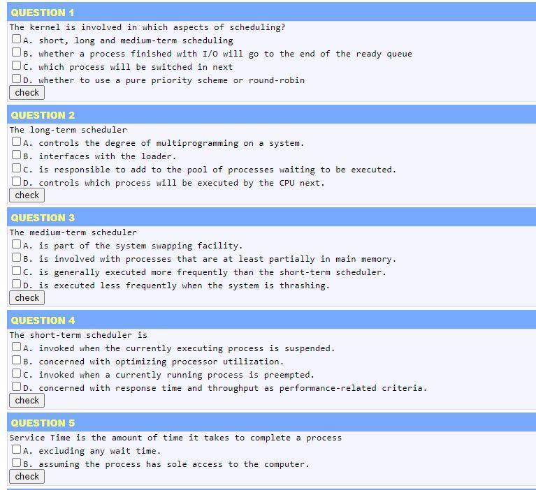 Solved Some questions could have multiple correct | Chegg.com