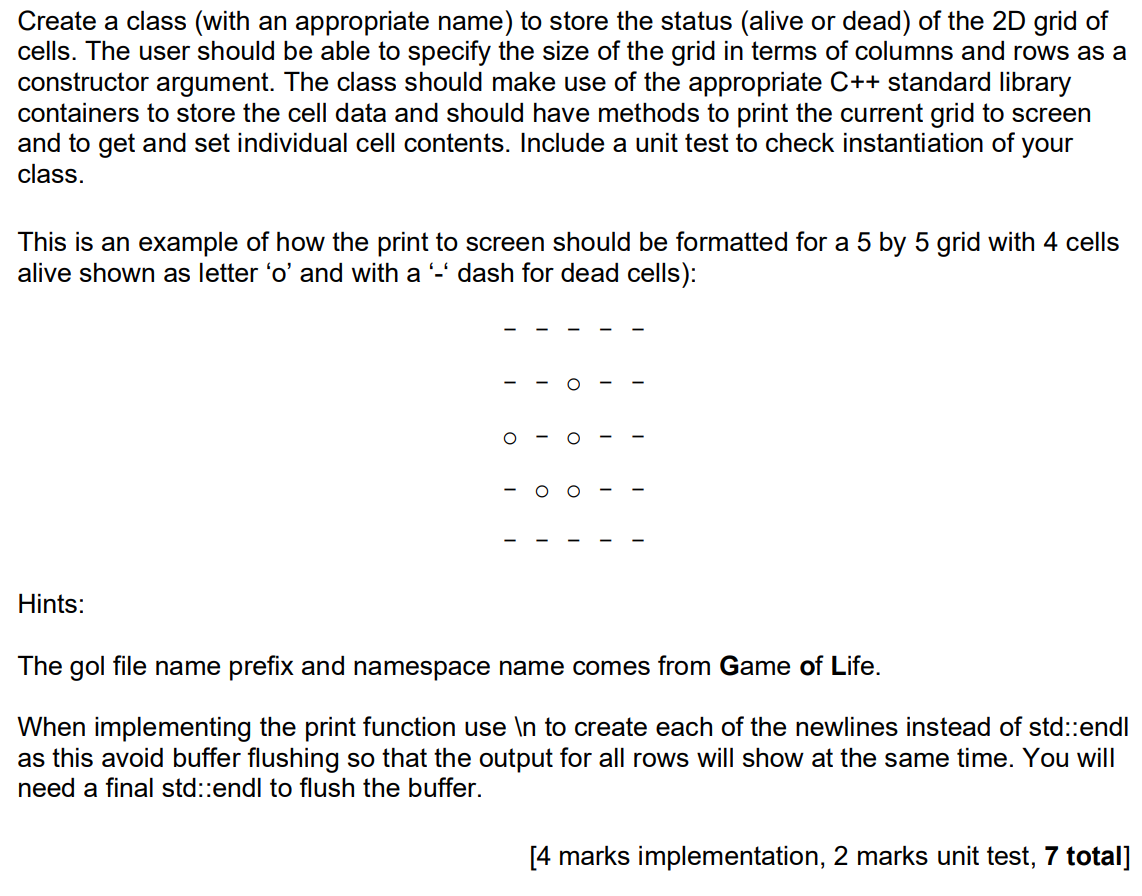 Solved Create a class (with an appropriate name) to store | Chegg.com