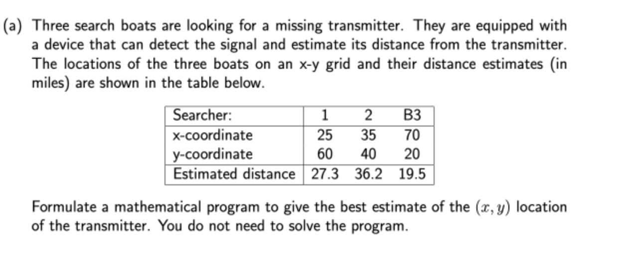 Solved b) is your feasible set convex? Why or why not? c) Is | Chegg.com