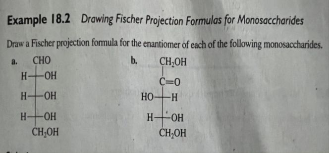 Solved Draw a Fischer Projection formula for the enantiomer | Chegg.com
