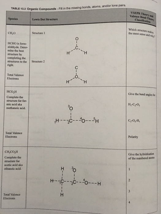 Solved 134 Isomers of Organic Compounds TABLE 13.4 Isomers | Chegg.com