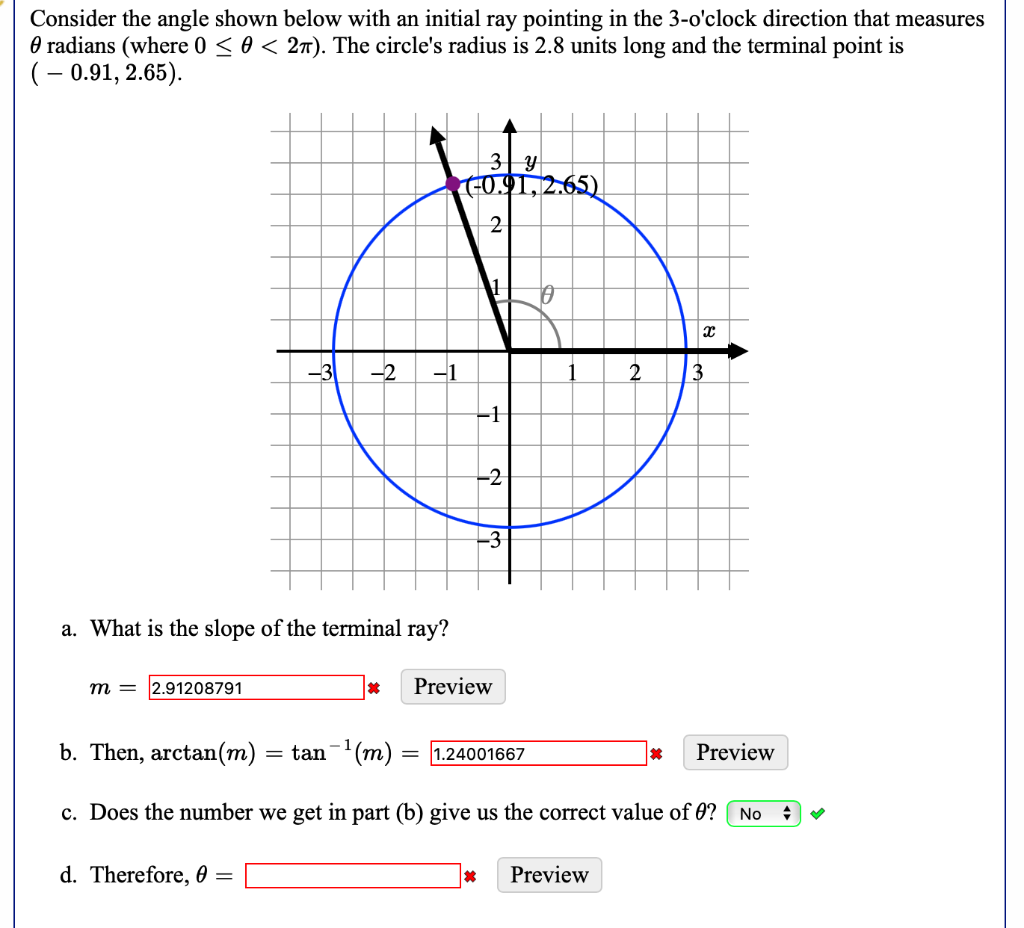 Solved Consider the angle shown below with an initial ray | Chegg.com