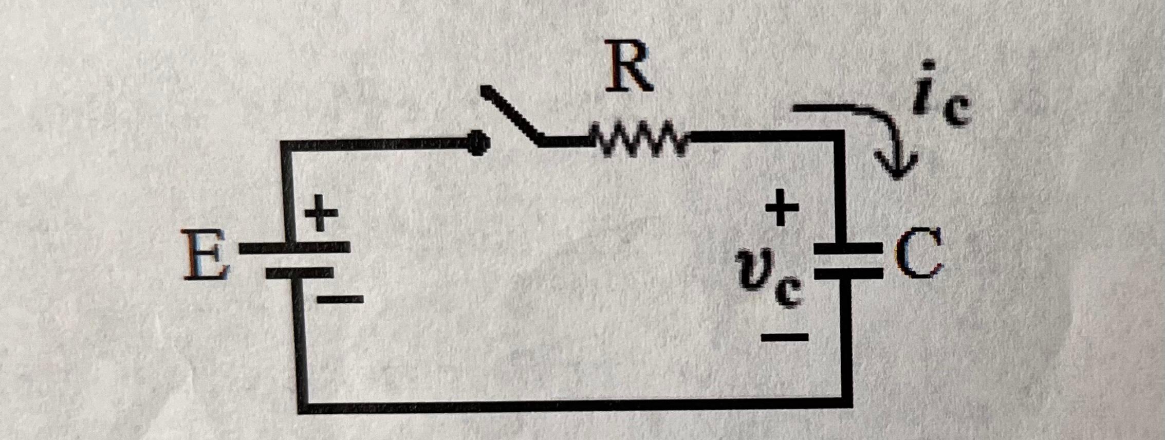 Solved Transient Response in RC circuit (DC | Chegg.com